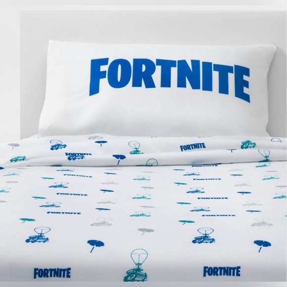 Bedding | Nwt Full Size Fortnite Sheet Set | Poshmark